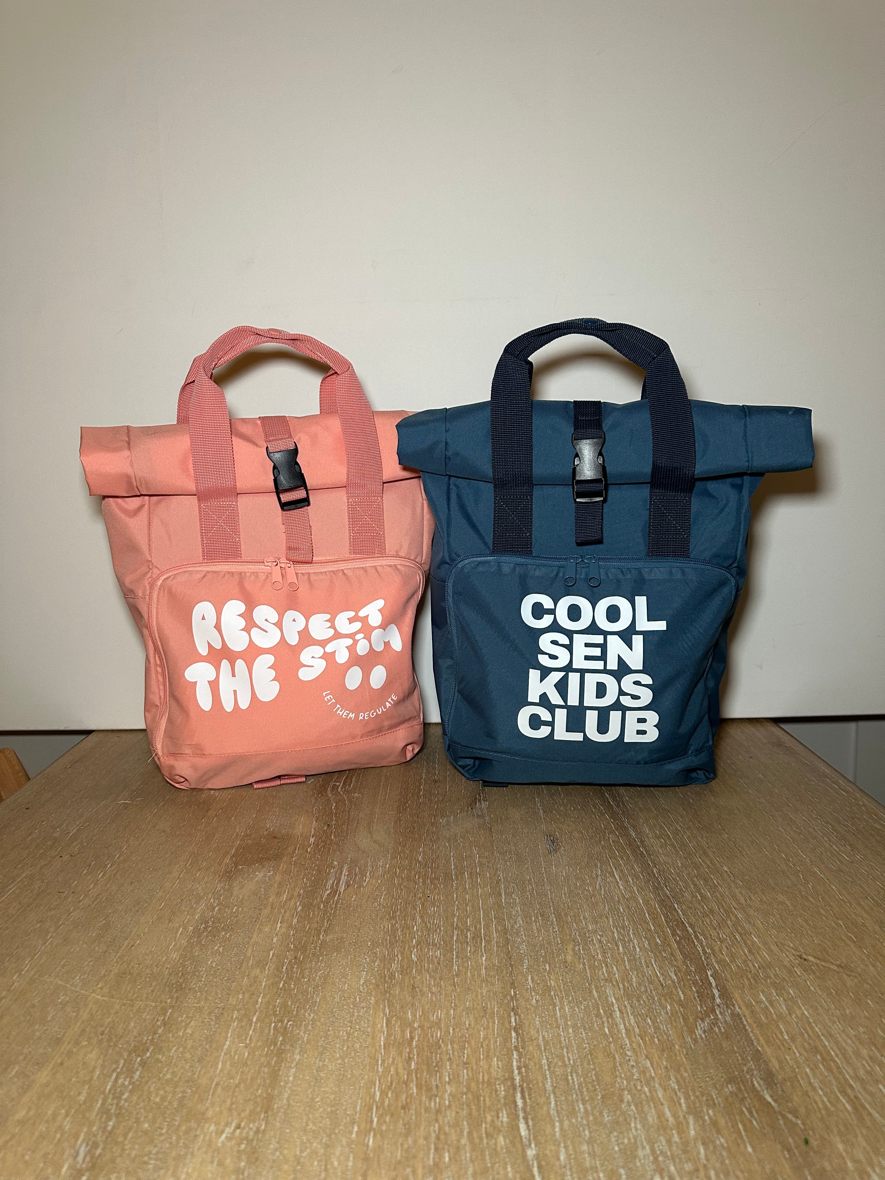 Roll Top Backpack – Neurospicy & Co.